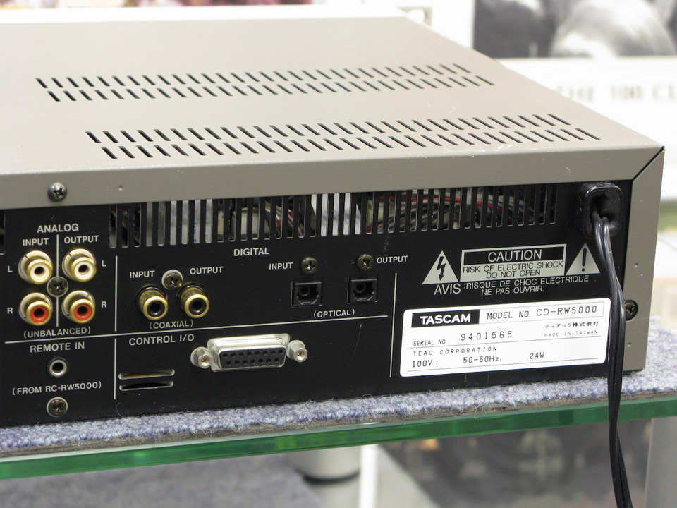 CD-RW5000 TASCAM - 中古オーディオ 高価買取・販売 ハイファイ堂