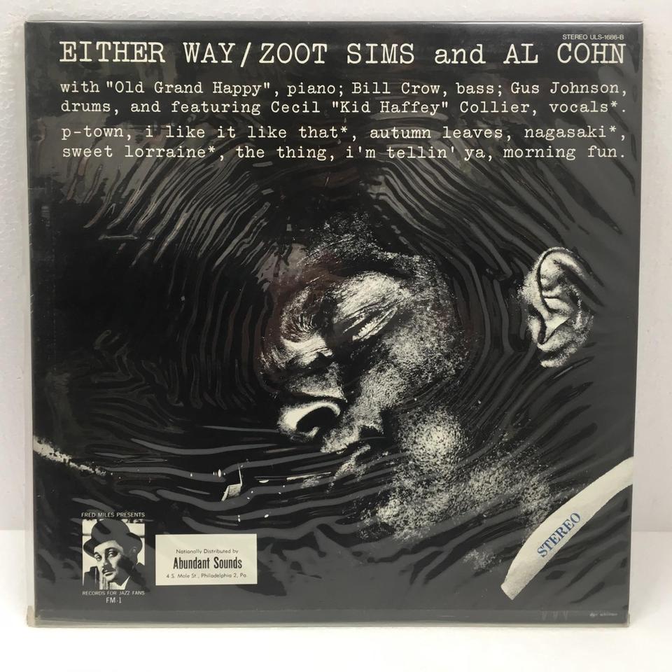 EITHER WAY/AL COHN & ZOOT SIMS AL COHN & ZOOT SIMS - 中古オーディオ 高価買取・販売 ハイファイ堂