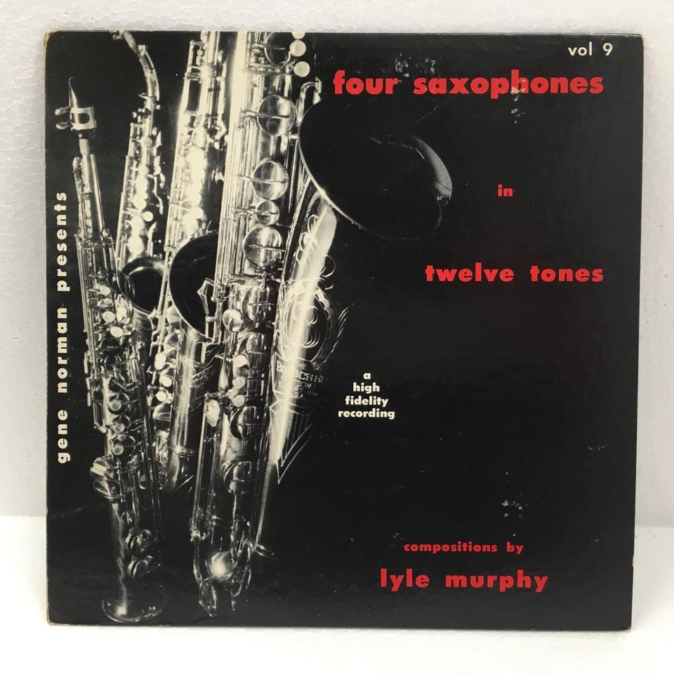 FOUR SAXOPHONES IN TWELVE TONES/LYLE MURPHY LYLE MURPHY - 中古オーディオ 高価買取 ...