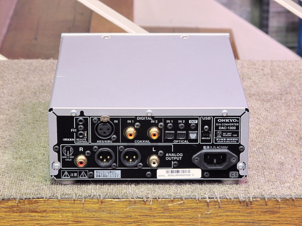 DAC-1000 ONKYO - 中古オーディオ 高価買取・販売 ハイファイ堂
