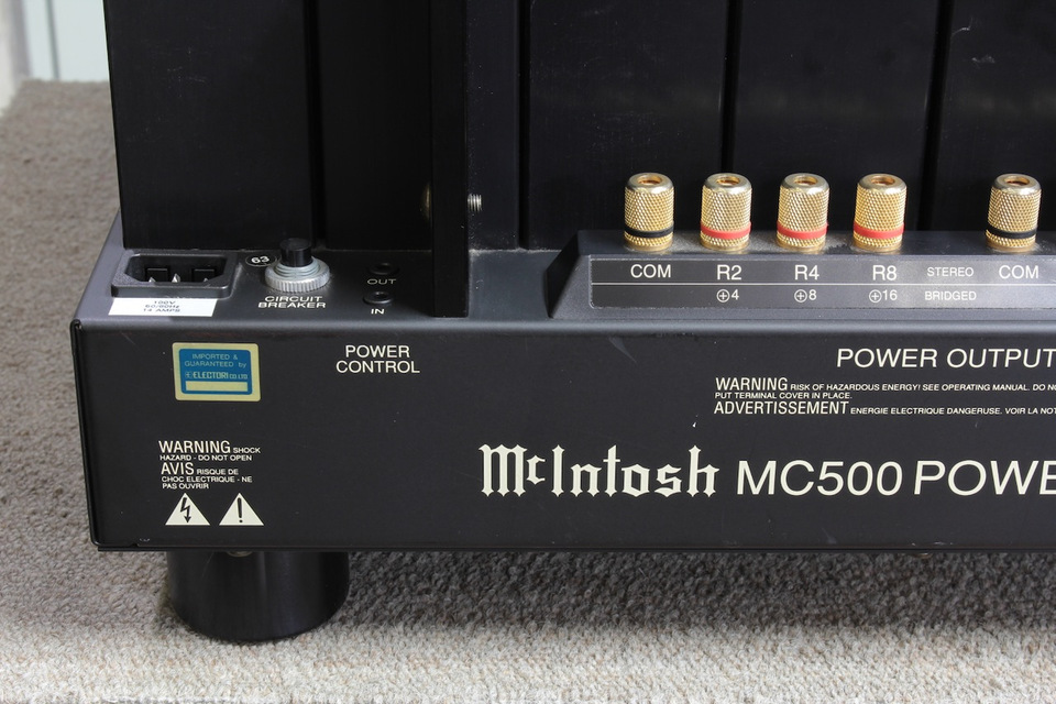 MC500 McIntosh - 中古オーディオ 高価買取・販売 ハイファイ堂