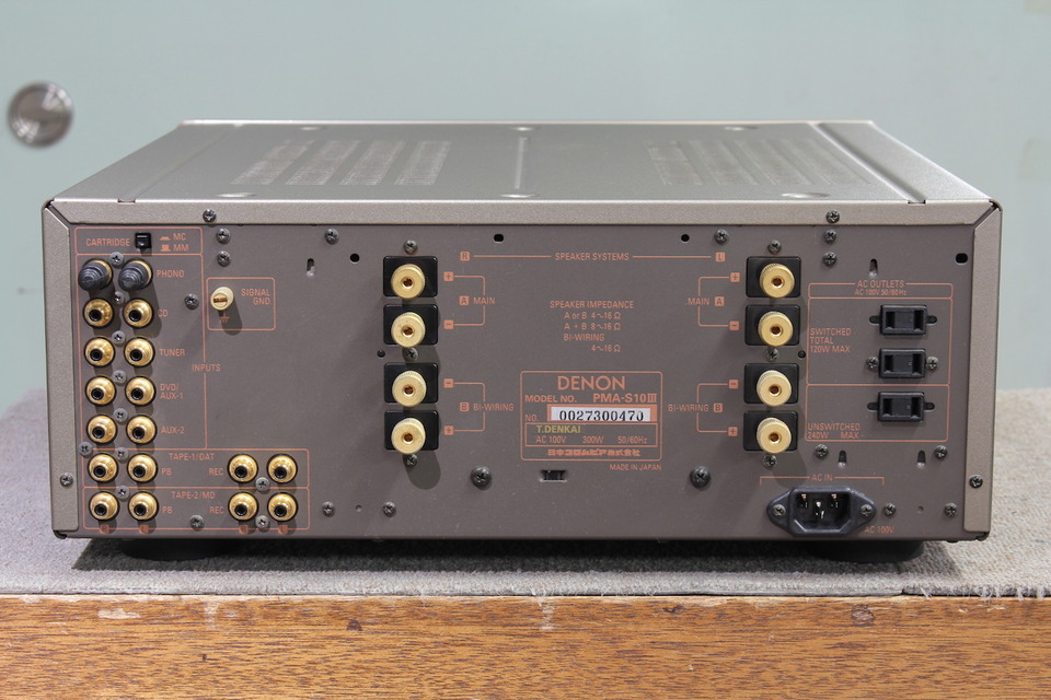 PMA-S10/3 DENON - 中古オーディオ 高価買取・販売 ハイファイ堂