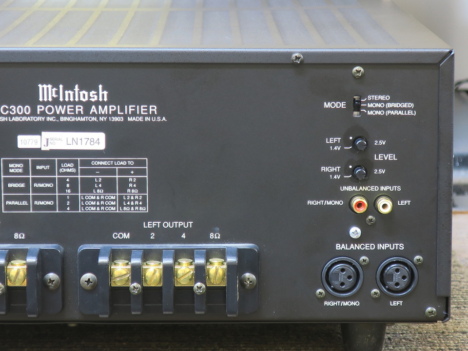 MC300 McIntosh - 中古オーディオ 高価買取・販売 ハイファイ堂