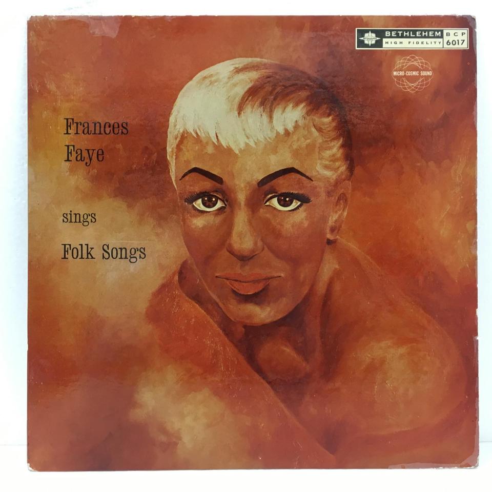 FRANCES FAYE SINGS FOLK SONGS FRANCES FAYE - 中古オーディオ 高価買取・販売 ハイファイ堂