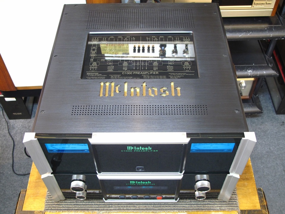 C1000C+C1000P McIntosh - 中古オーディオ 高価買取・販売 ハイファイ堂