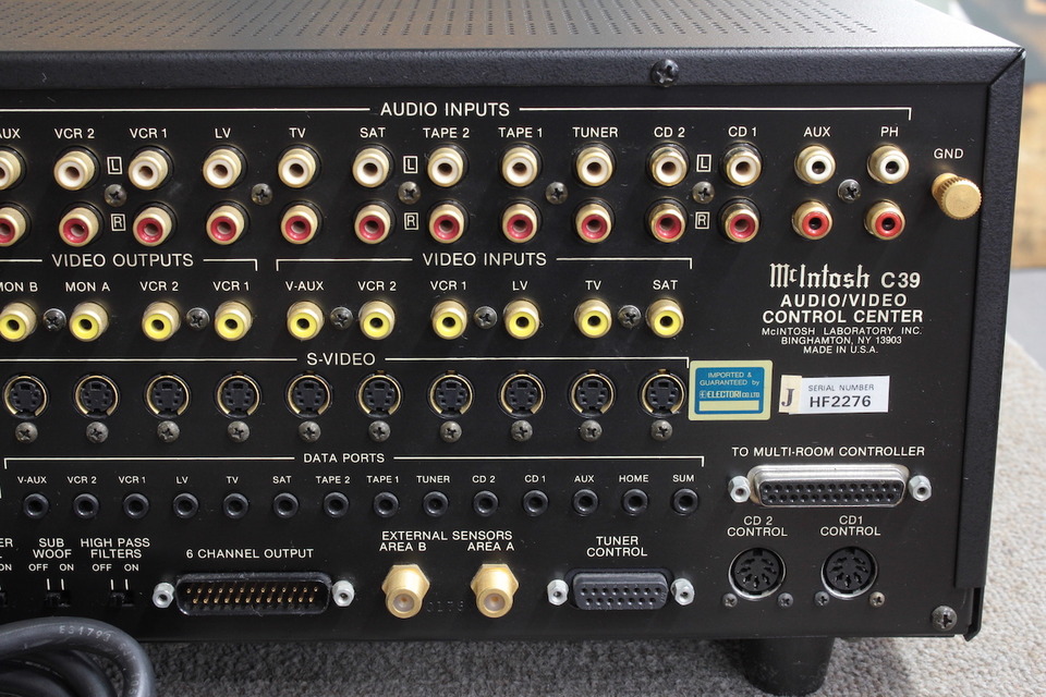 C39 McIntosh - 中古オーディオ 高価買取・販売 ハイファイ堂