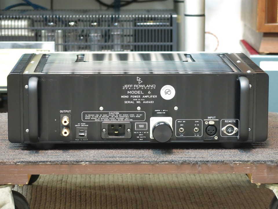 MODEL 6 JEFF ROWLAND - 中古オーディオ 高価買取・販売 ハイファイ堂