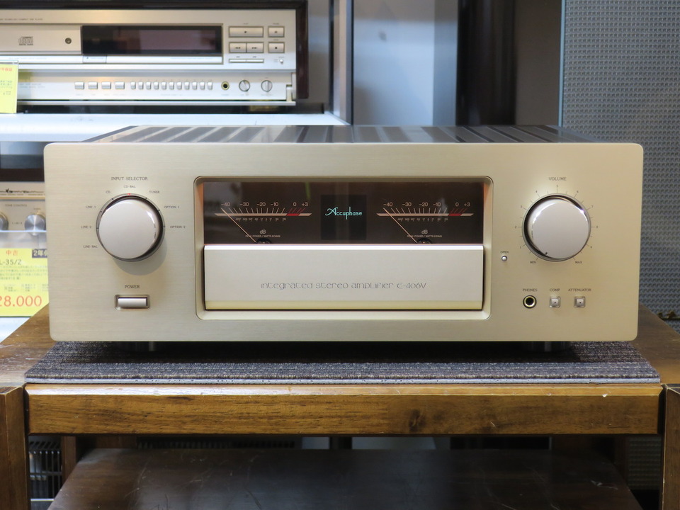 E-406V Accuphase - 中古オーディオ 高価買取・販売 ハイファイ堂