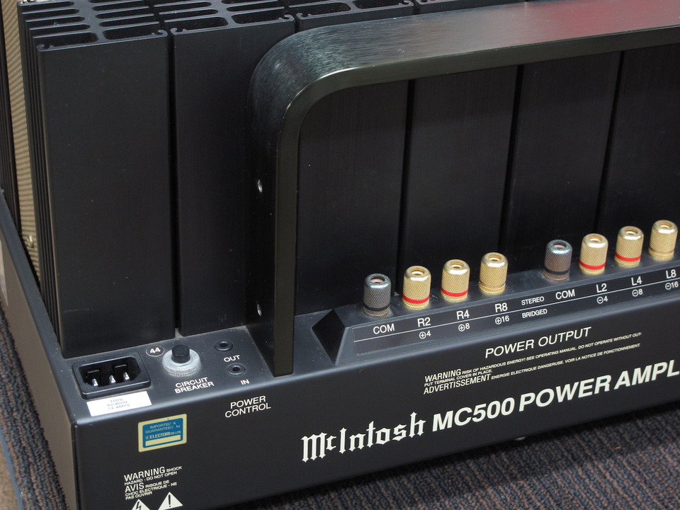MC500 McIntosh - 中古オーディオ 高価買取・販売 ハイファイ堂