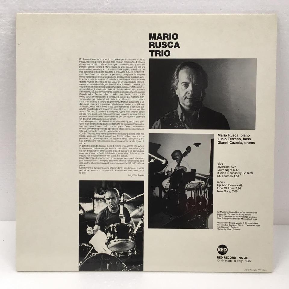 UP AND DOWN/MARIO RUSCA MARIO RUSCA - 中古オーディオ 高価買取・販売 ハイファイ堂