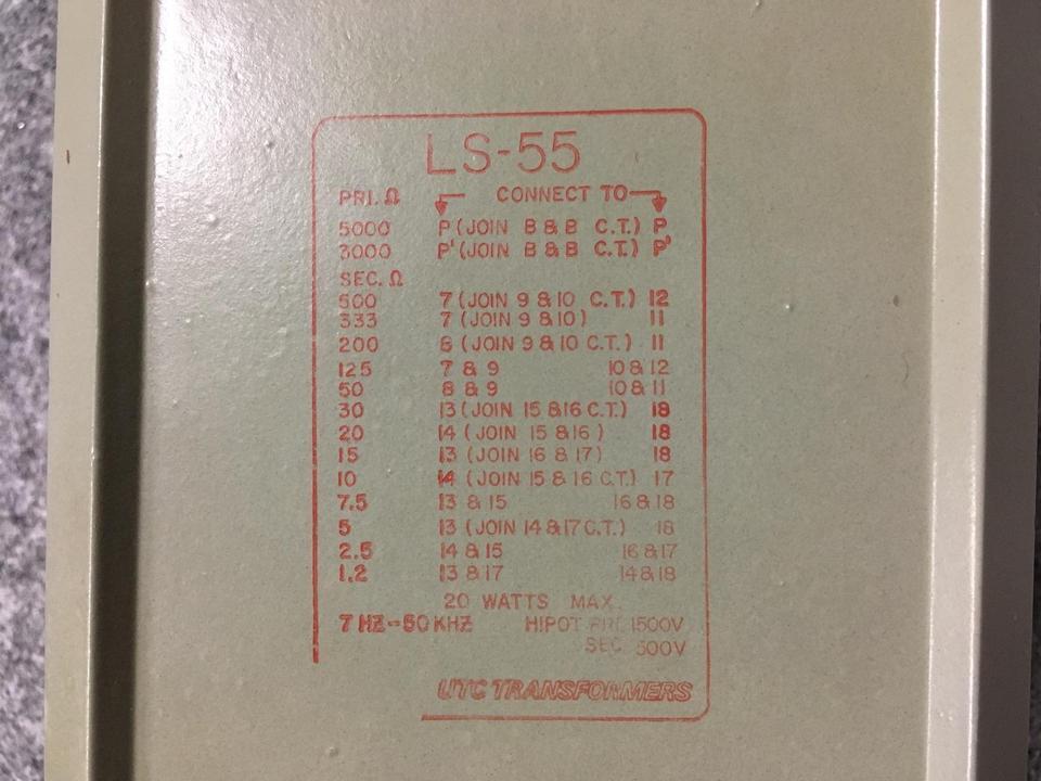 LS-55 UTC - 中古オーディオ 高価買取・販売 ハイファイ堂