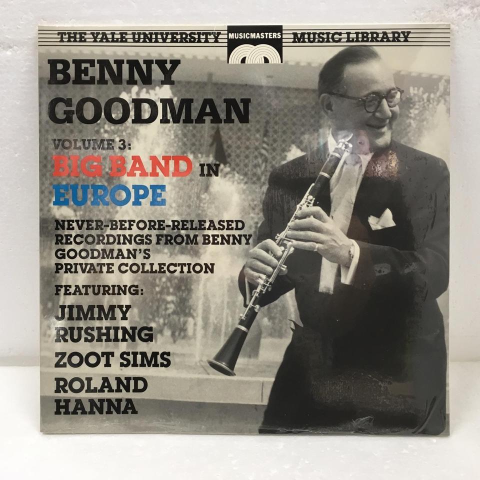 【未開封】BENNY GOODMAN YALE ARCHIVES ・ VOLUME 3: BIG BAND IN EUROPE BENNY ...