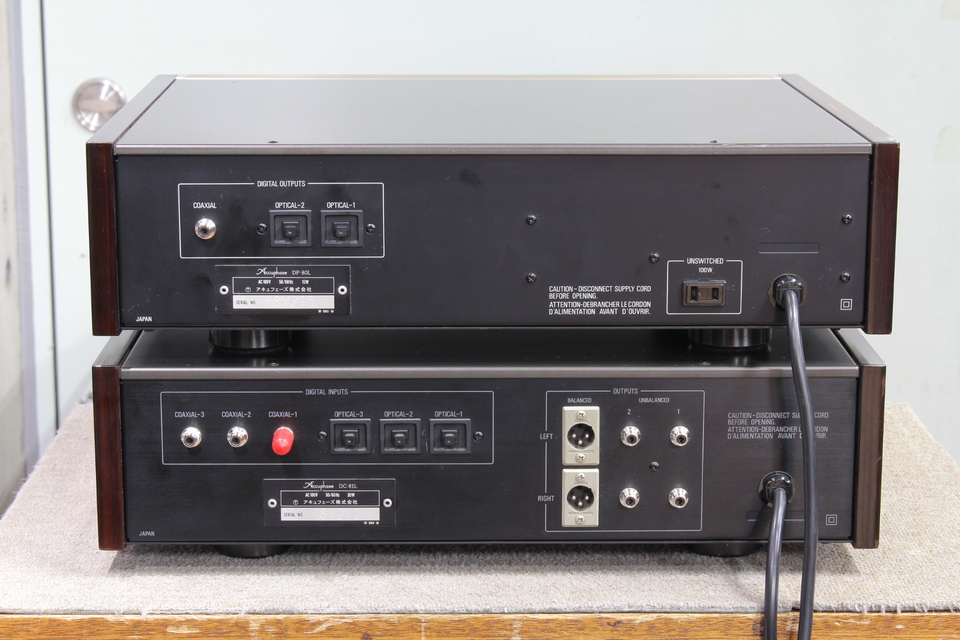 DP-80L+DC-81L Accuphase - 中古オーディオ 高価買取・販売 ハイファイ堂