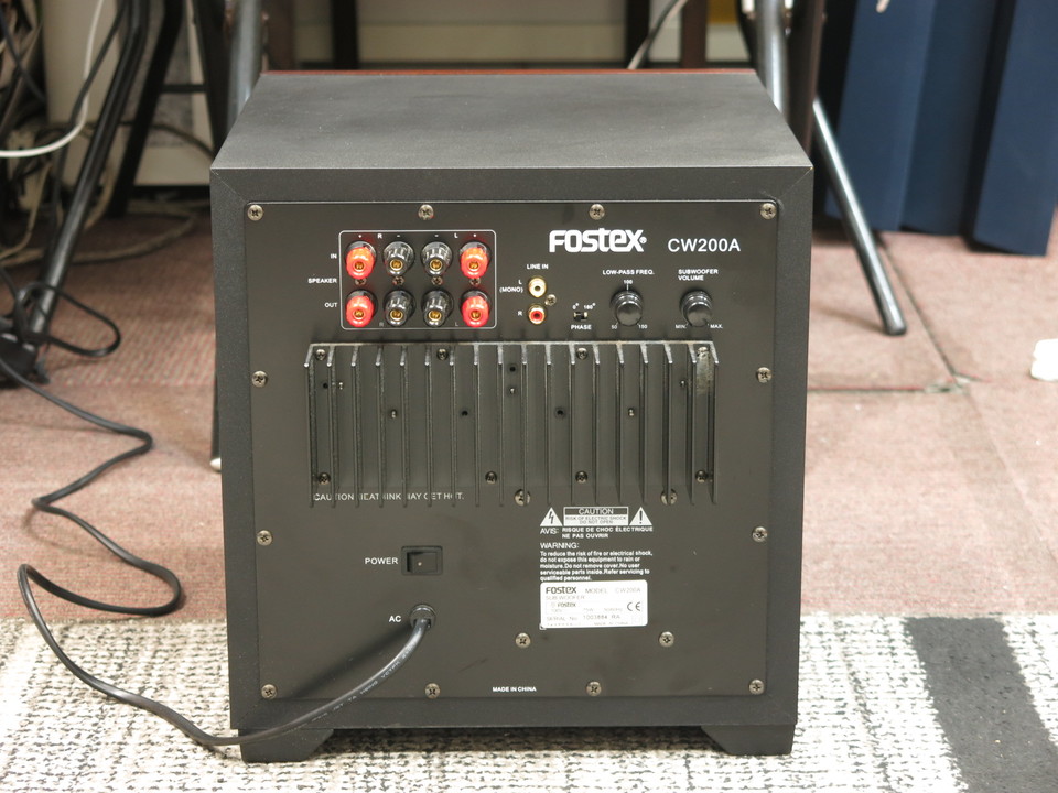 CW200A FOSTEX - 中古オーディオ 高価買取・販売 ハイファイ堂