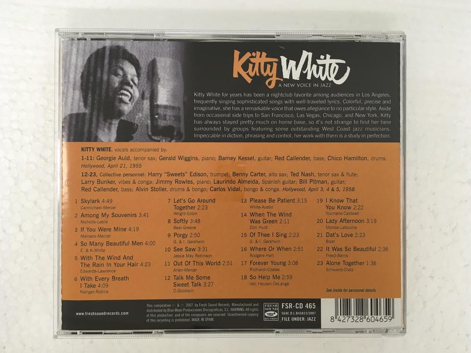 A NEW VOICE IN JAZZ/KITTY WHITE KITTY WHITE - 中古オーディオ 高価買取・販売 ハイファイ堂