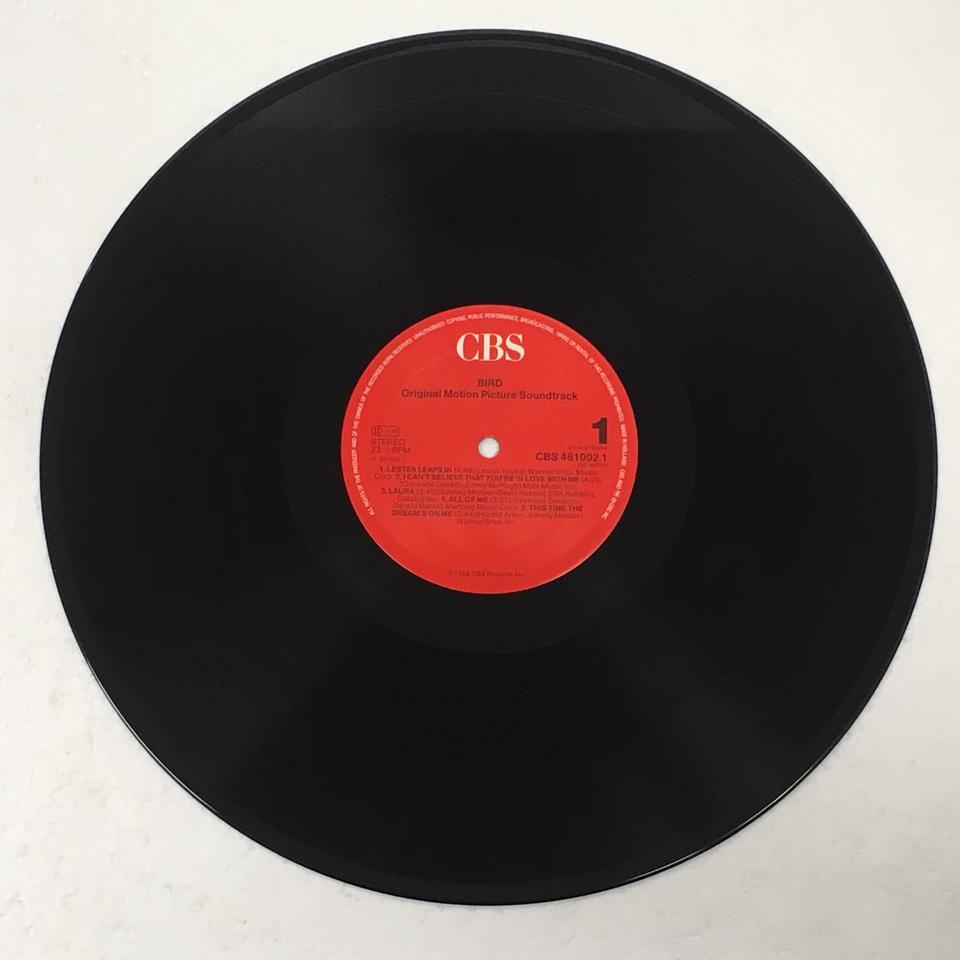 BIRD ORIGINAL MOTION PICTURE SOUNDTRACK CHARLIE PARKER - 中古オーディオ 高価買取 ...