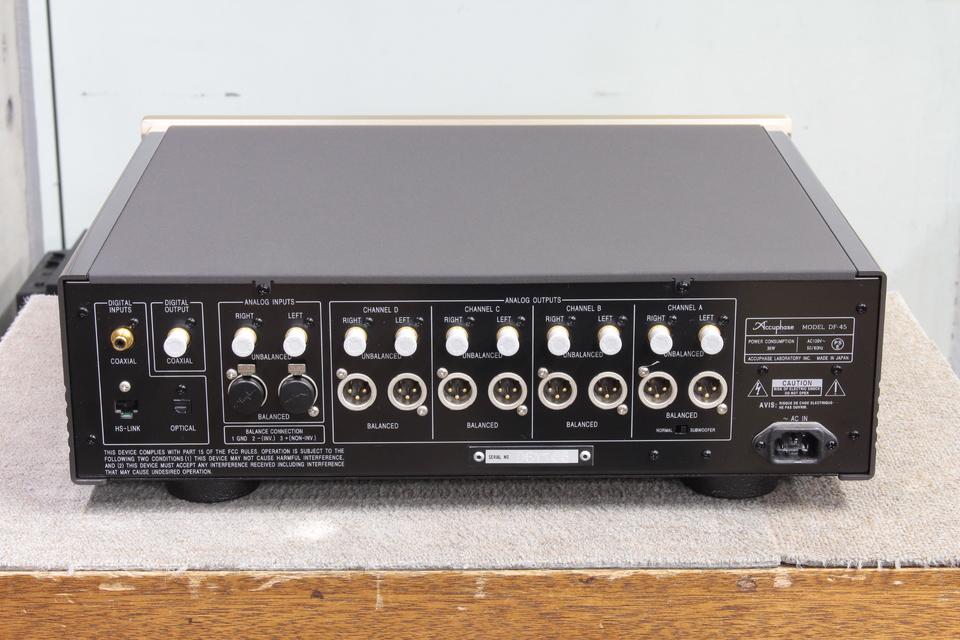 DF-45 Accuphase - 中古オーディオ 高価買取・販売 ハイファイ堂