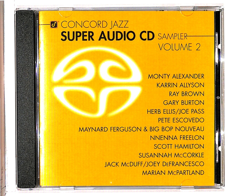 CONCORD JAZZ SUPER AUDIO CD SAMPLER VOLUME 2 V.A. - 中古オーディオ 高価買取・販売 ハイファイ堂