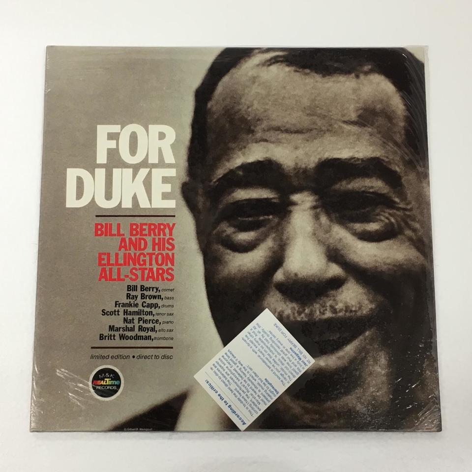 【未開封】FOR DUKE/BILL BERRY BILL BERRY - 中古オーディオ 高価買取・販売 ハイファイ堂