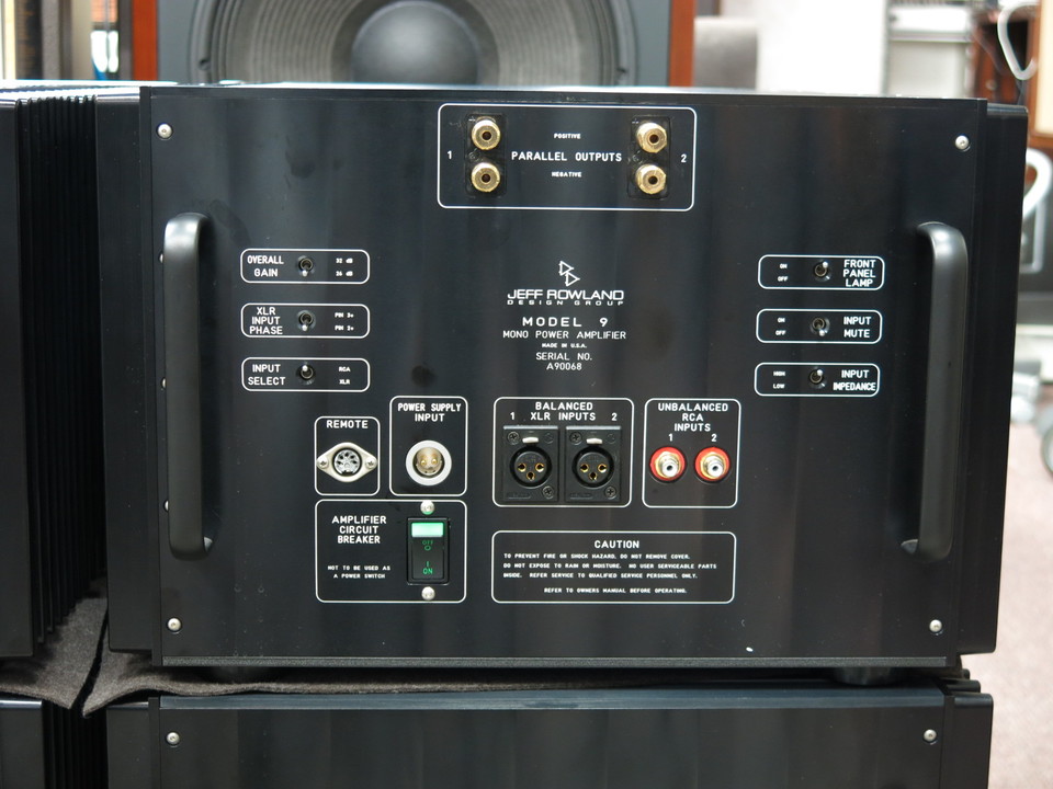 Model 9 Jeff Rowland - 中古オーディオ 高価買取・販売 ハイファイ堂