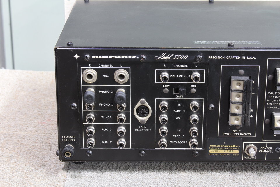 model 3300 marantz - 中古オーディオ 高価買取・販売 ハイファイ堂