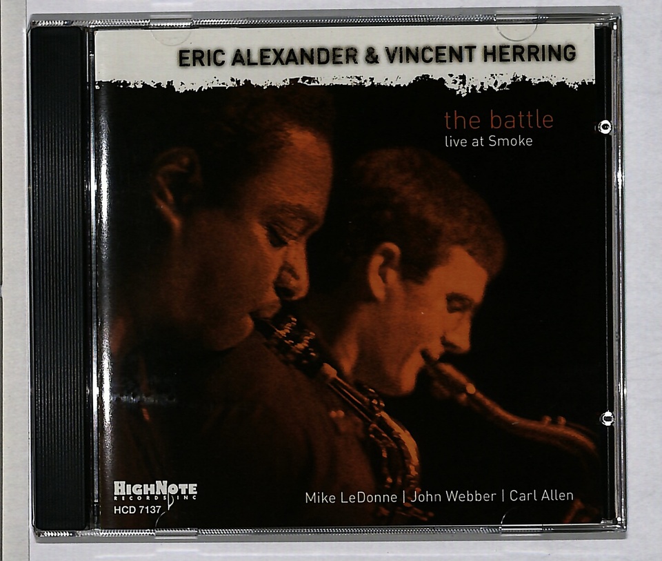 THE BATTLE/ERIC ALEXANDER ＆ VINCENT HERRING ERIC ALEXANDER - 中古オーディオ 高価 ...