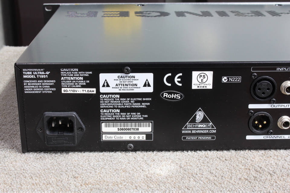 TUBE ULTRA-Q T1951 BEHRINGER - 中古オーディオ 高価買取・販売 ハイファイ堂