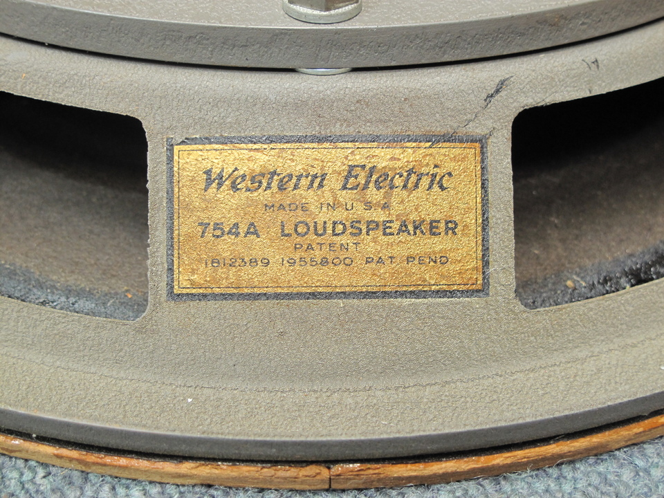 754A WESTERN ELECTRIC - 中古オーディオ 高価買取・販売 ハイファイ堂