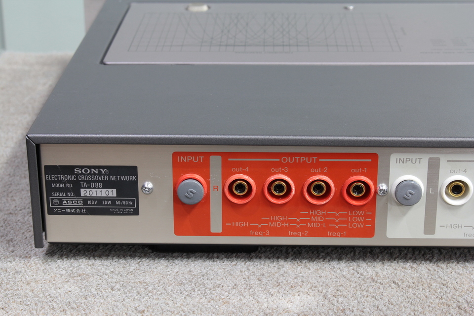 TA-D88 SONY - 中古オーディオ 高価買取・販売 ハイファイ堂