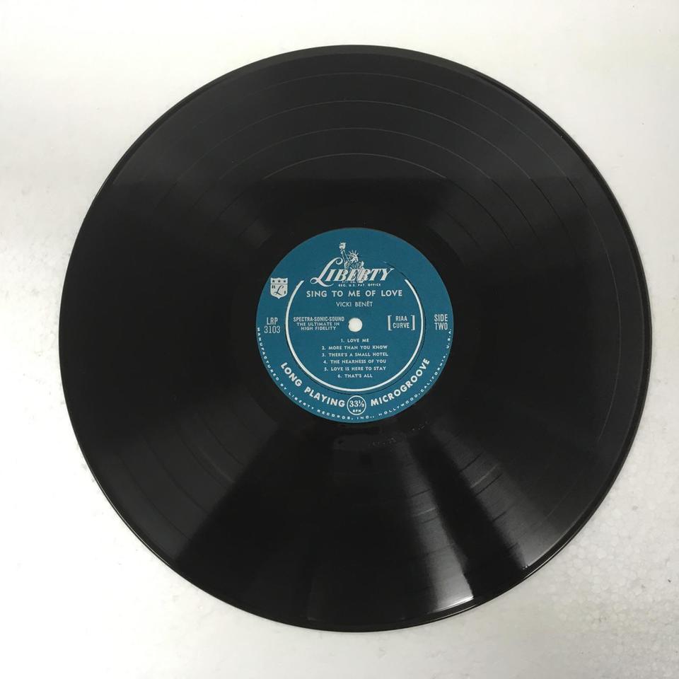 SING TO ME OF LOVE/VICKI BENET VICKI BENET - 中古オーディオ 高価買取・販売 ハイファイ堂