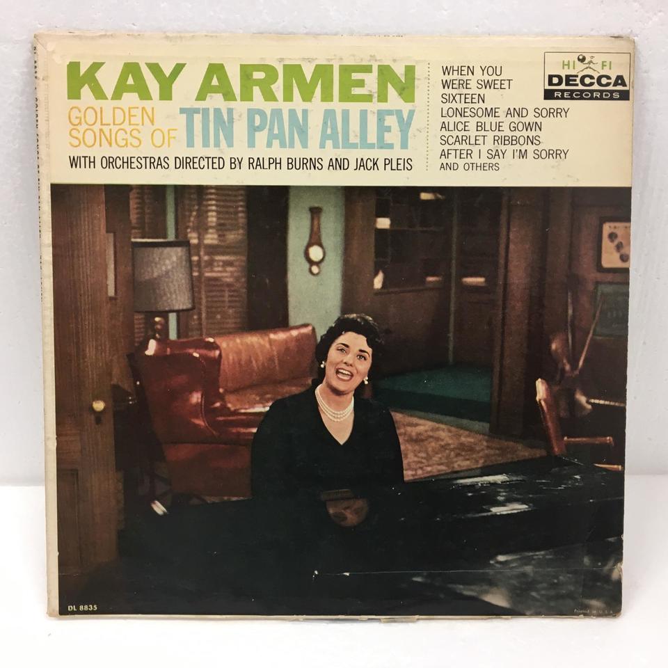 GOLDEN SONG OF TIN PAN ALLEY/KAY ARMEN KAY ARMEN - 中古オーディオ 高価買取・販売 ハイファイ堂