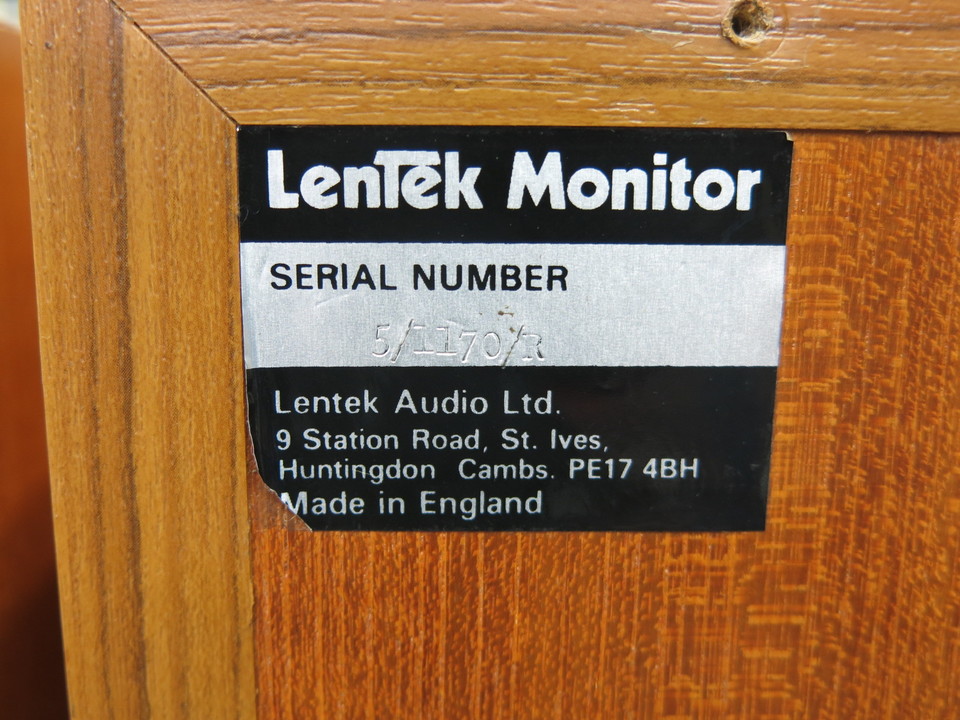 Monitor Loudspeaker LENTEK - 中古オーディオ 高価買取・販売 ハイファイ堂