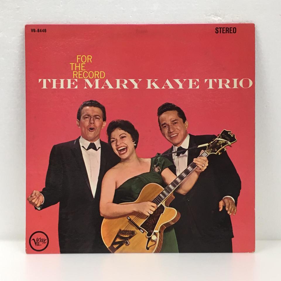 FOR THE RECORD/THE MARY KAYE TRIO THE MARY KAYE TRIO - 中古オーディオ 高価買取・販売 ...