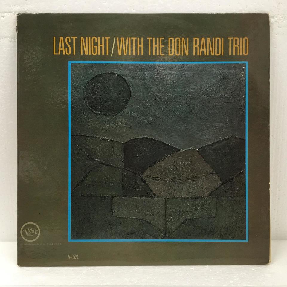 LAST NIGHT WITH THE DON RANDI TRIO DON RANDI - 中古オーディオ 高価買取・販売 ハイファイ堂