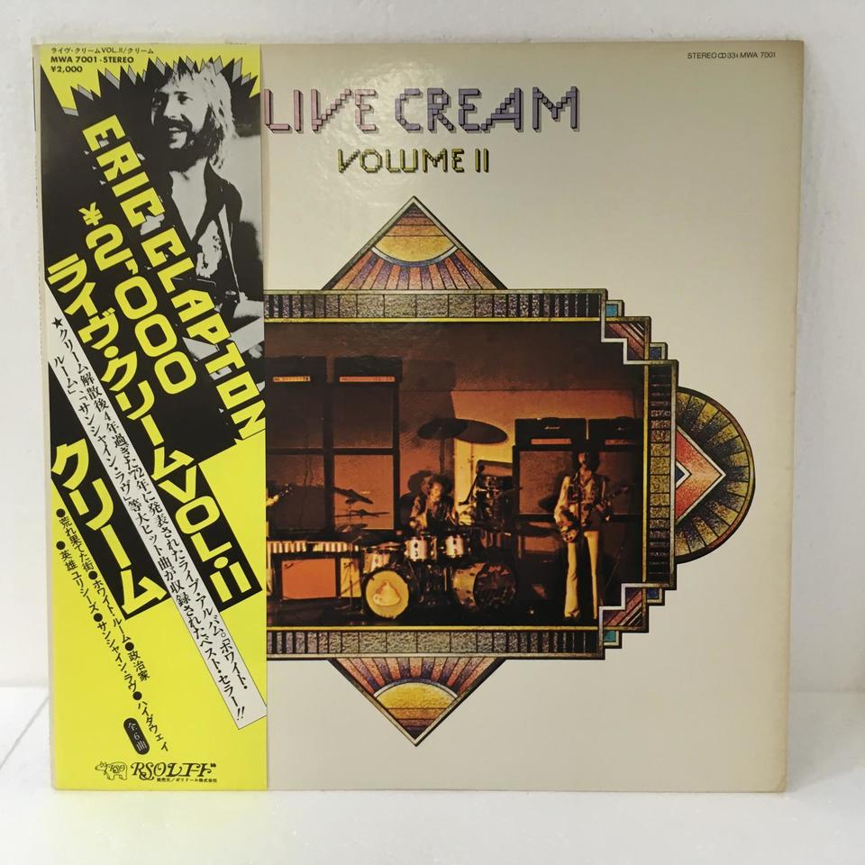 LIVE CREAM VOL.2 CREAM - 中古オーディオ 高価買取・販売 ハイファイ堂