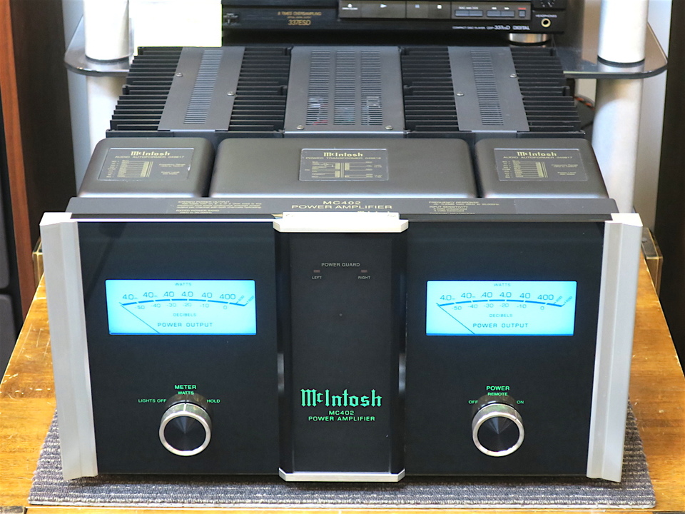 MC402 McIntosh - 中古オーディオ 高価買取・販売 ハイファイ堂