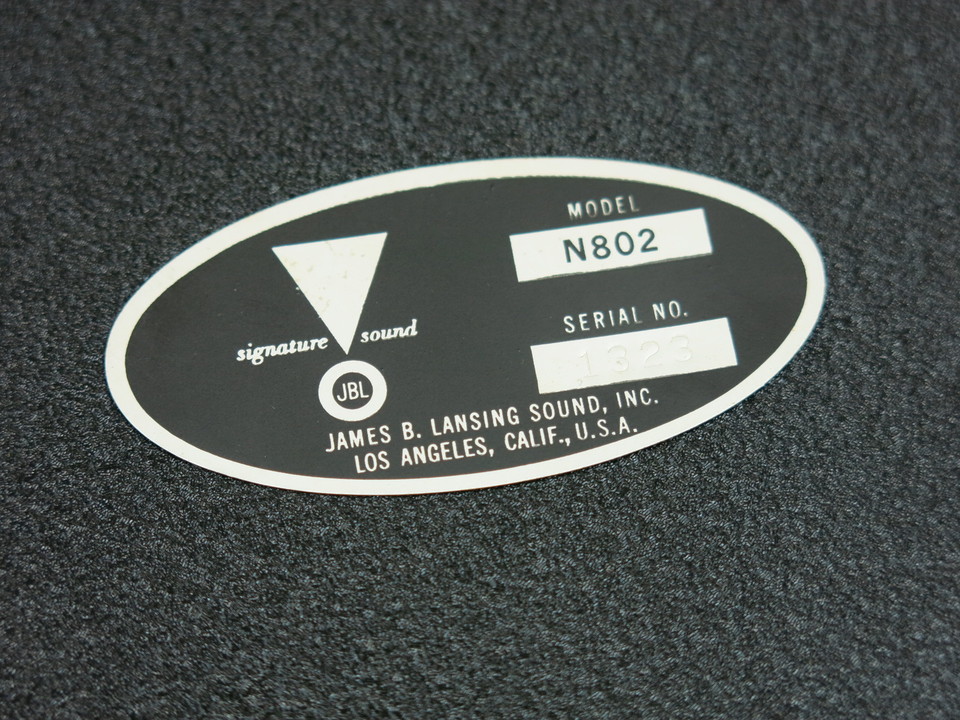 N802 JBL - 中古オーディオ 高価買取・販売 ハイファイ堂