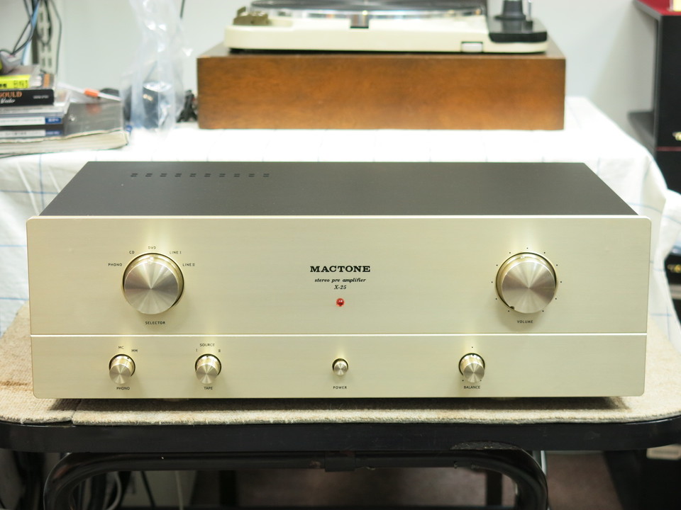 X-25 MACTONE - 中古オーディオ 高価買取・販売 ハイファイ堂