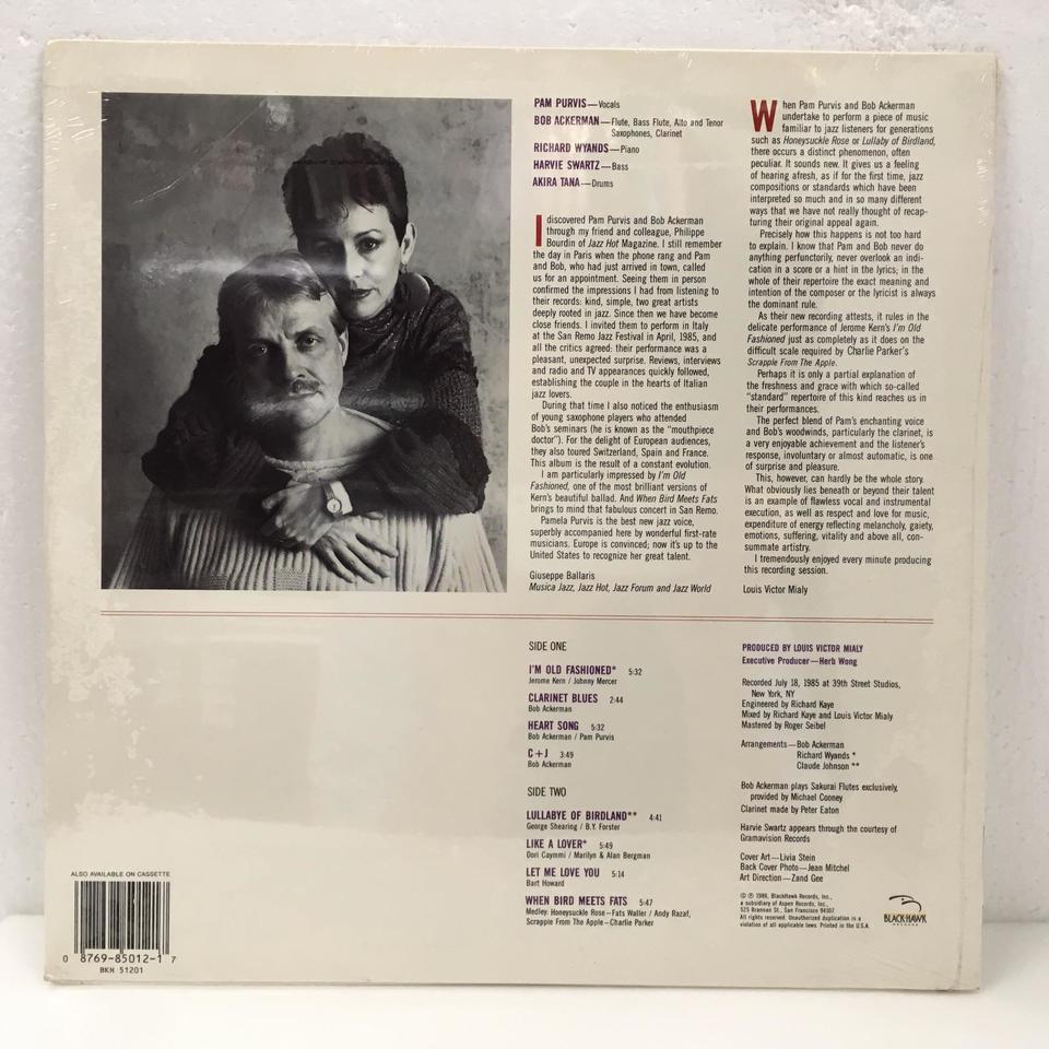 【未開封】HEART SONG/PAM PURVIS & BOB ACKERMAN PAM PURVIS/BOB ACKERMAN - 中古 ...