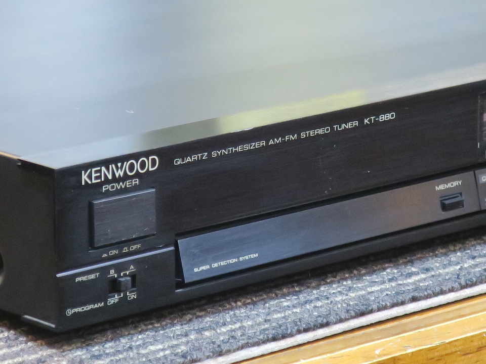 KT-880 KENWOOD - 中古オーディオ 高価買取・販売 ハイファイ堂