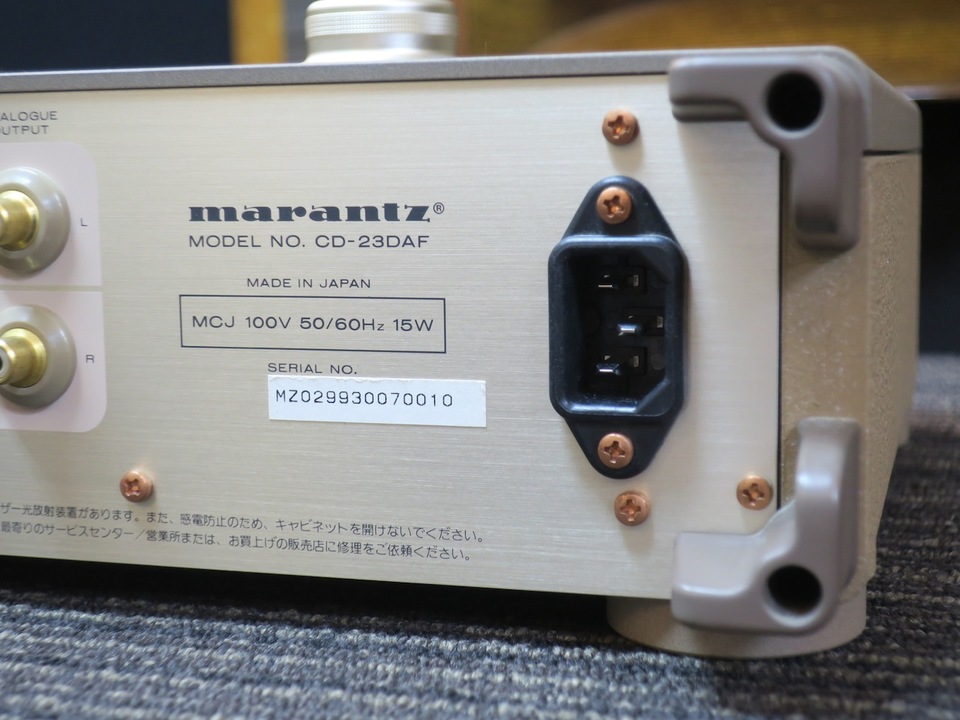 CD-23Da marantz - 中古オーディオ 高価買取・販売 ハイファイ堂