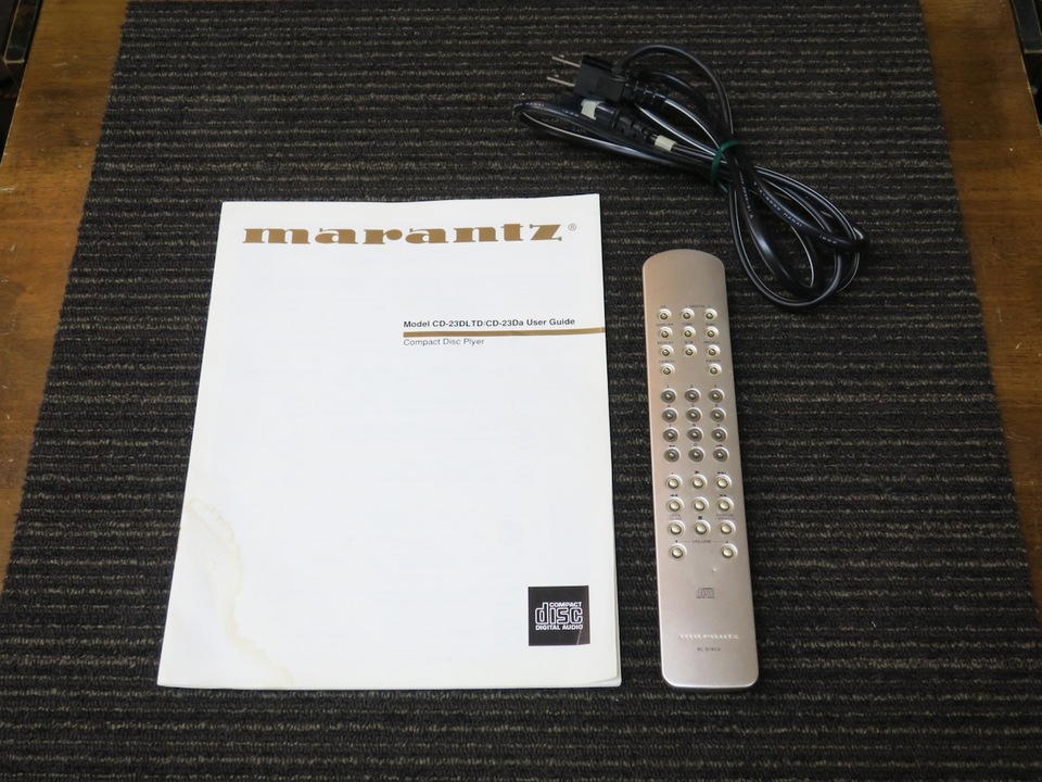 CD-23Da marantz - 中古オーディオ 高価買取・販売 ハイファイ堂