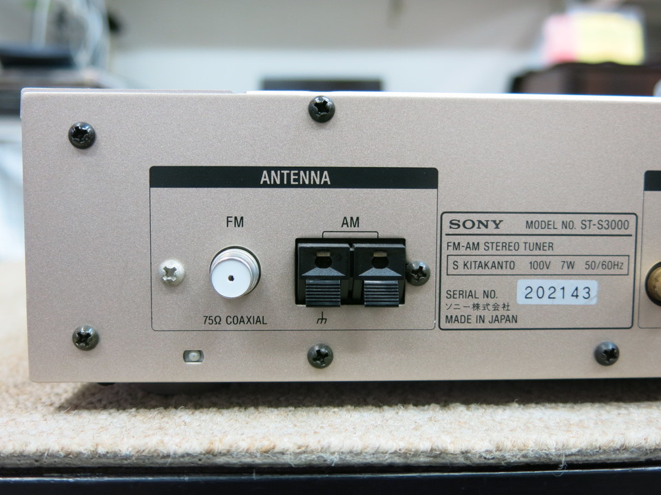 ST-S3000 SONY - 中古オーディオ 高価買取・販売 ハイファイ堂