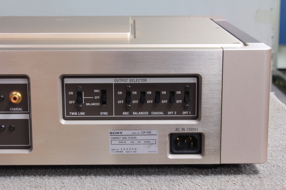 CDP-R10 SONY - 中古オーディオ 高価買取・販売 ハイファイ堂