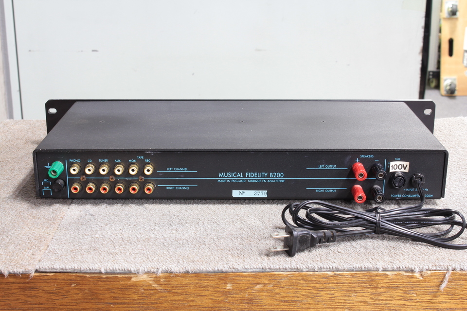 B200 musical fidelity - 中古オーディオ 高価買取・販売 ハイファイ堂