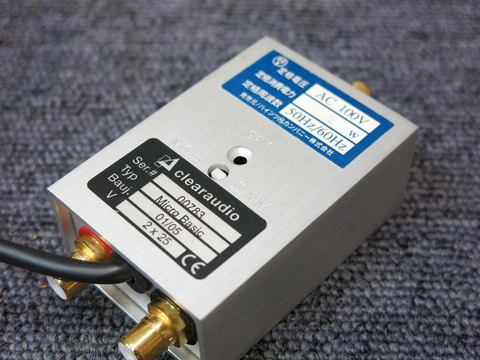 MICRO BASIC CLEAR AUDIO - 中古オーディオ 高価買取・販売 ハイファイ堂