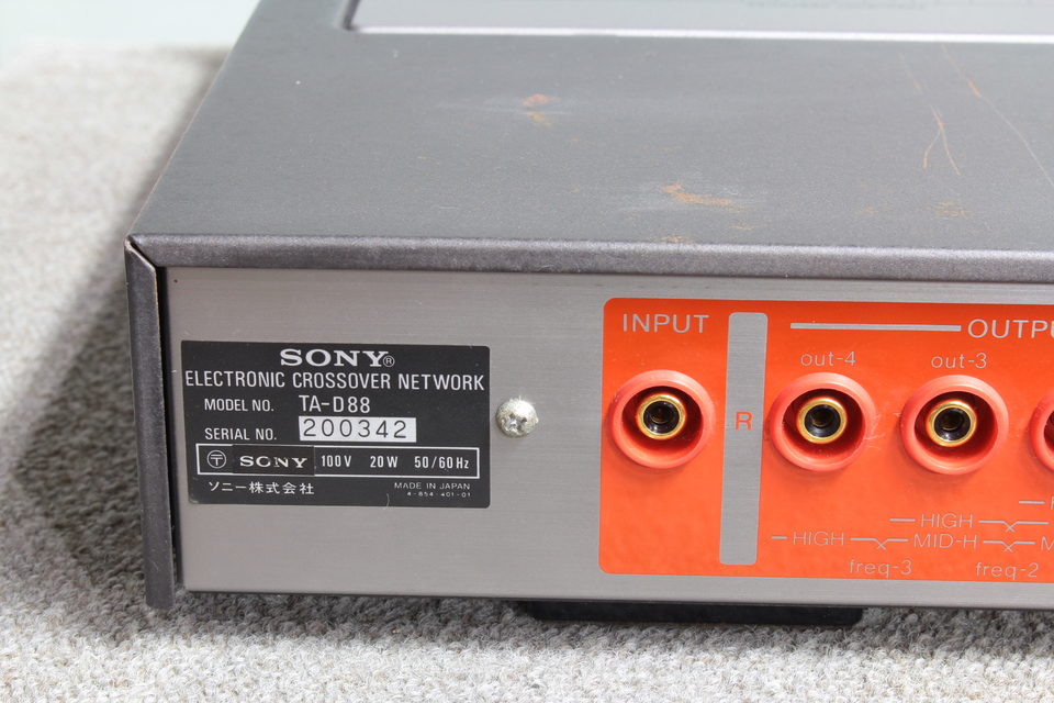 TA-D88 SONY - 中古オーディオ 高価買取・販売 ハイファイ堂