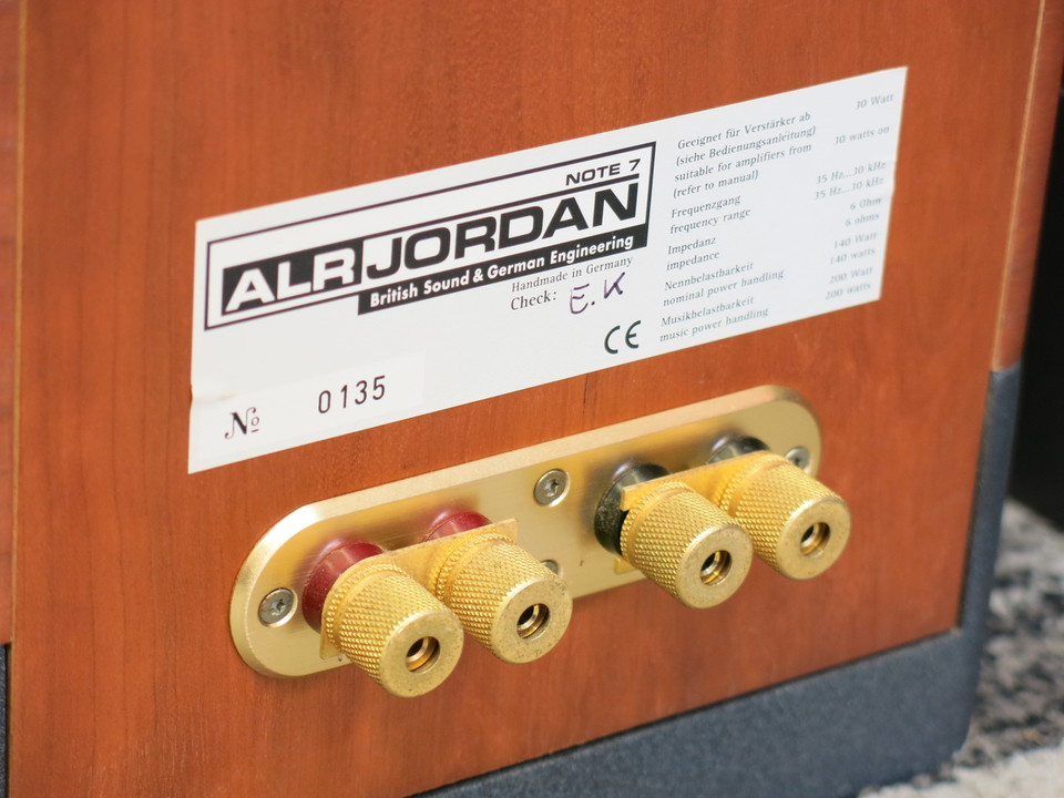 NOTE7 ALR JORDAN - 中古オーディオ 高価買取・販売 ハイファイ堂