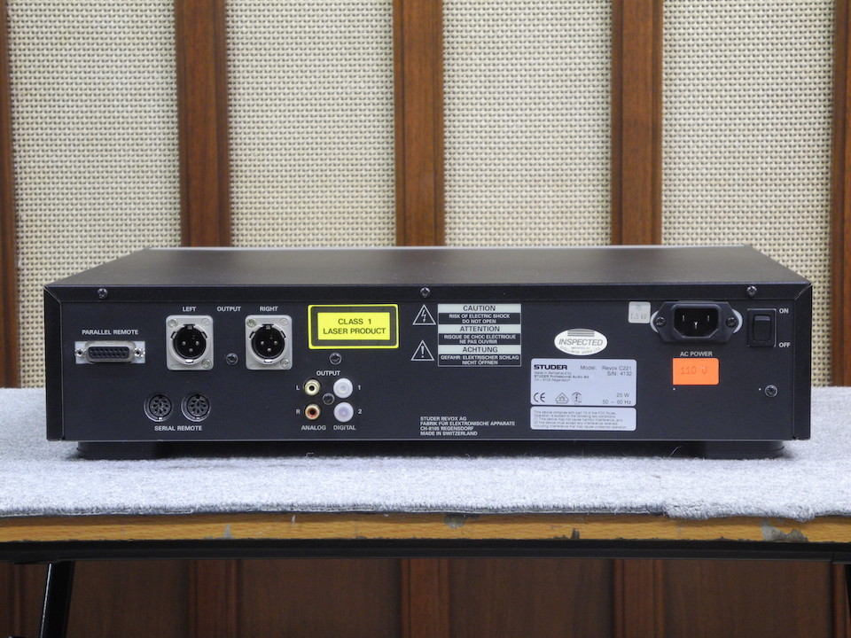 C221 MK2 STUDER - 中古オーディオ 高価買取・販売 ハイファイ堂