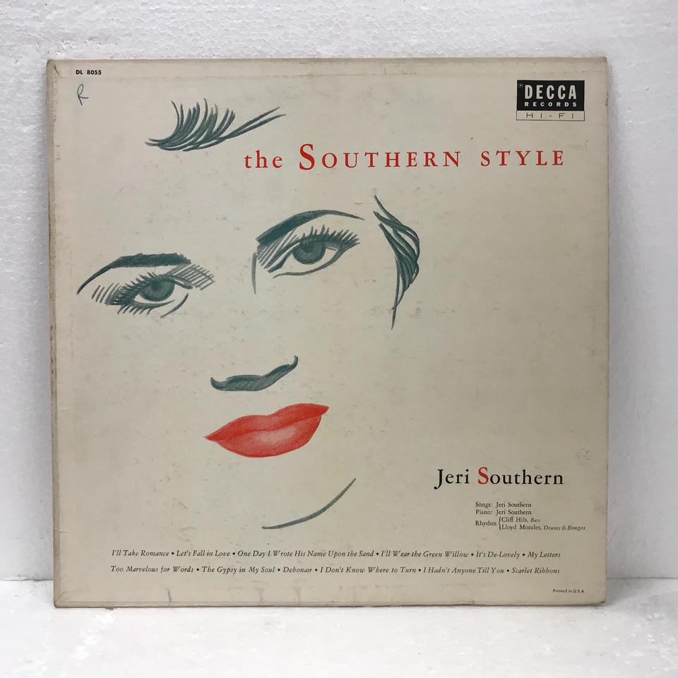 THE SOUTHERN STYLE/JERI SOUTHERN JERI SOUTHERN - 中古オーディオ 高価買取・販売 ハイファイ堂